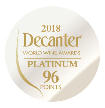 DWWA 2018 Platinum 96 Points - Printed in rolls of 1000 stickers ...